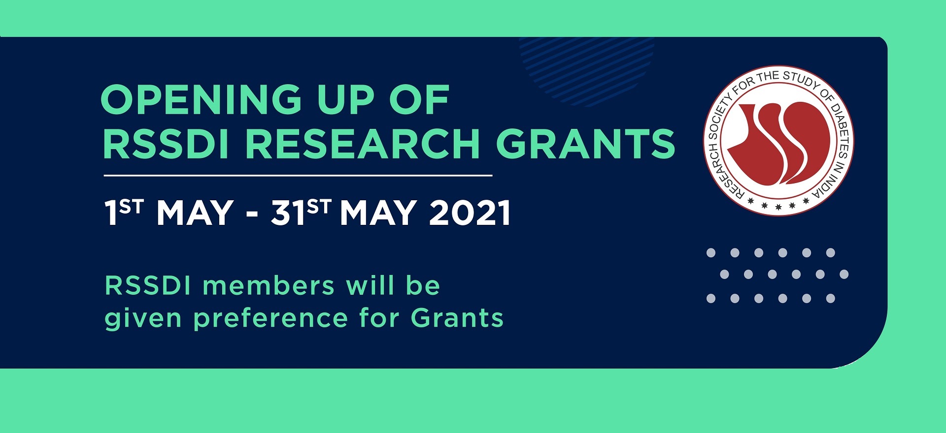 RSSDI - Welcome to RSSDI, RESEARCH SOCIETY FOR THE STUDY OF DIABETES IN ...